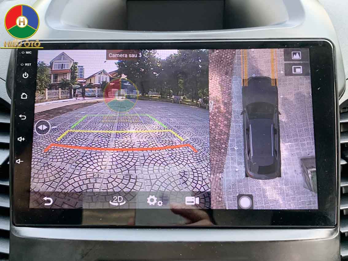 Camera 360 độ trên ô tô Là Gì, Cấu Tạo Nguyên Lý Hoạt Động