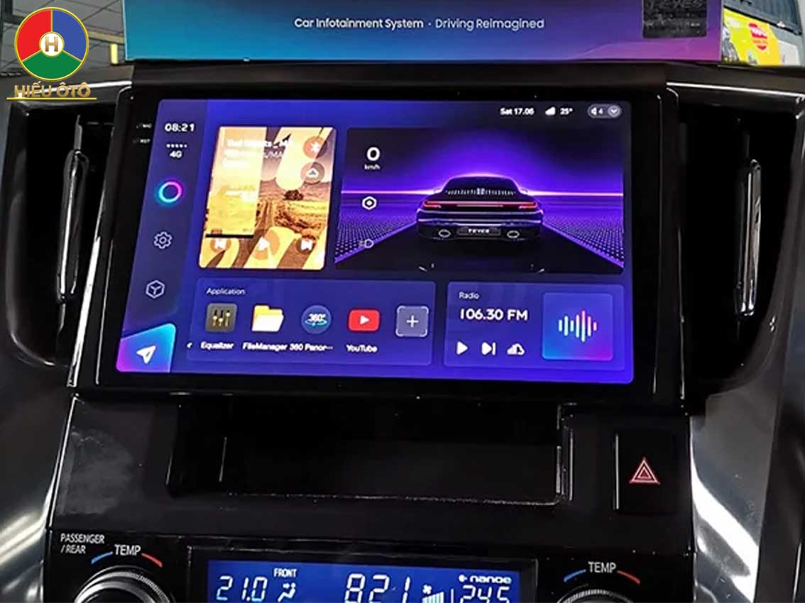 Sửa Màn Hình DVD, Android Xe Toyota Alphard Toàn Quốc